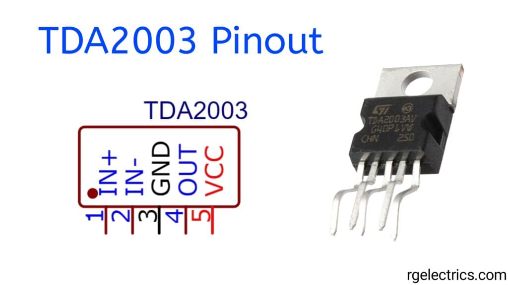 10W TDA2003 Audio Amplifier Circuit — RG Electrics