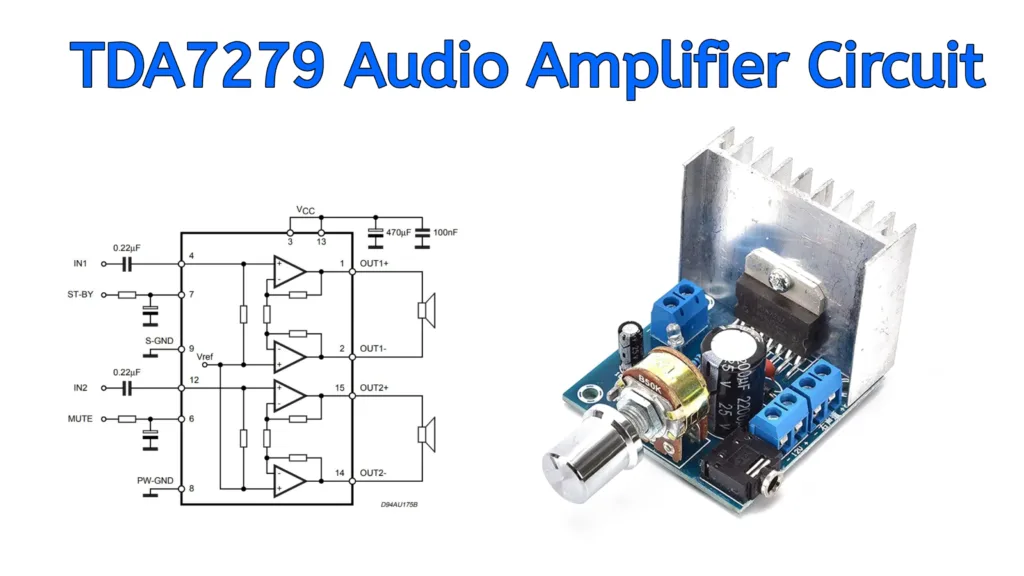 TDA7297 dual-channel (stereo) Class AB amplifier Circuit — RG Electrics