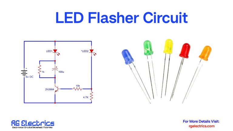 Simple Sequential LED Chaser Circuit using NE555 and BC547 — RG Electrics