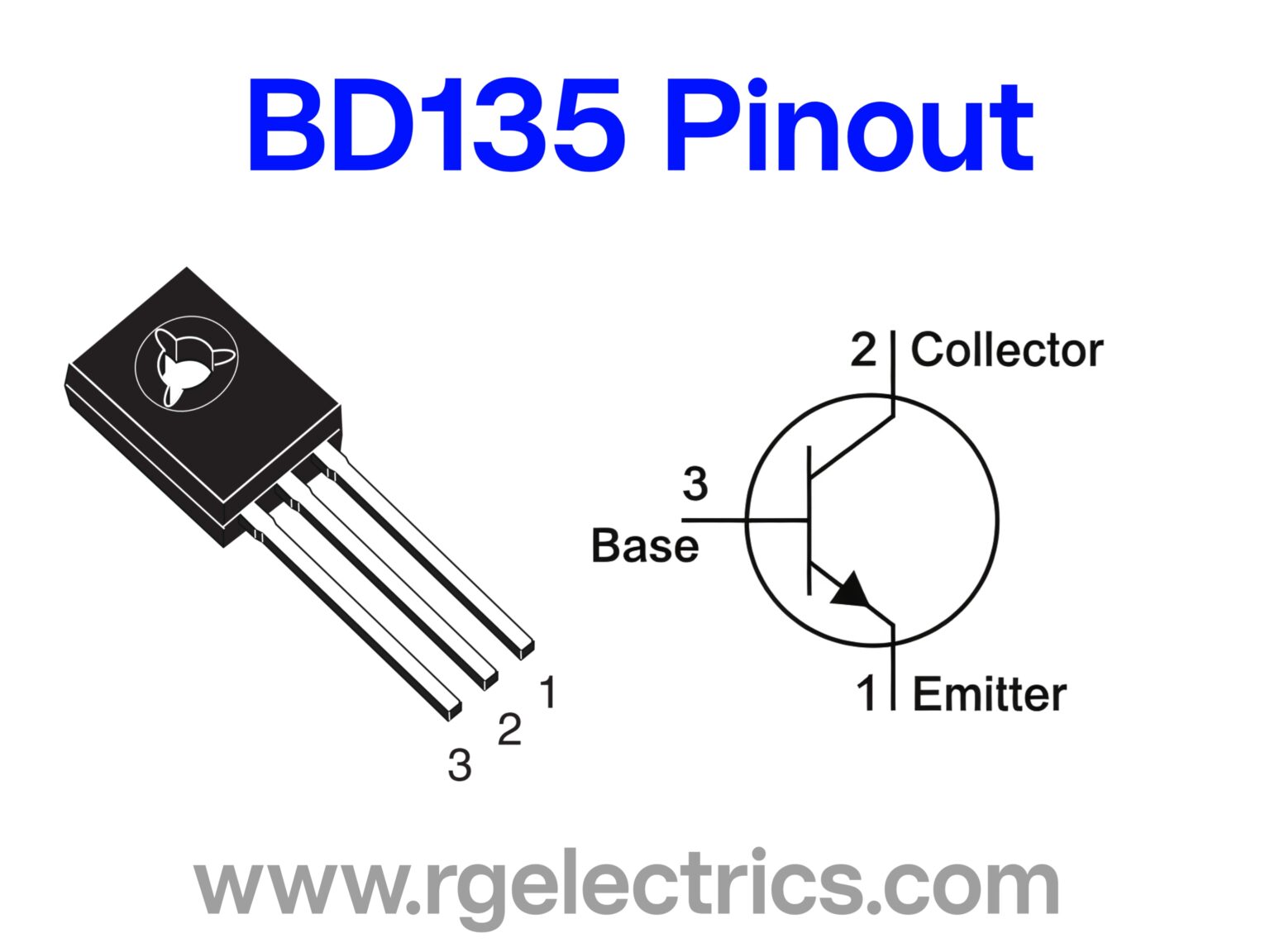 BD135 Transistor: Pinout, Specifications, Features, Alternative, and ...