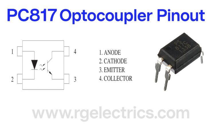 PC817 Optocoupler: Pinout, Features, Equivalent, and Applications ...