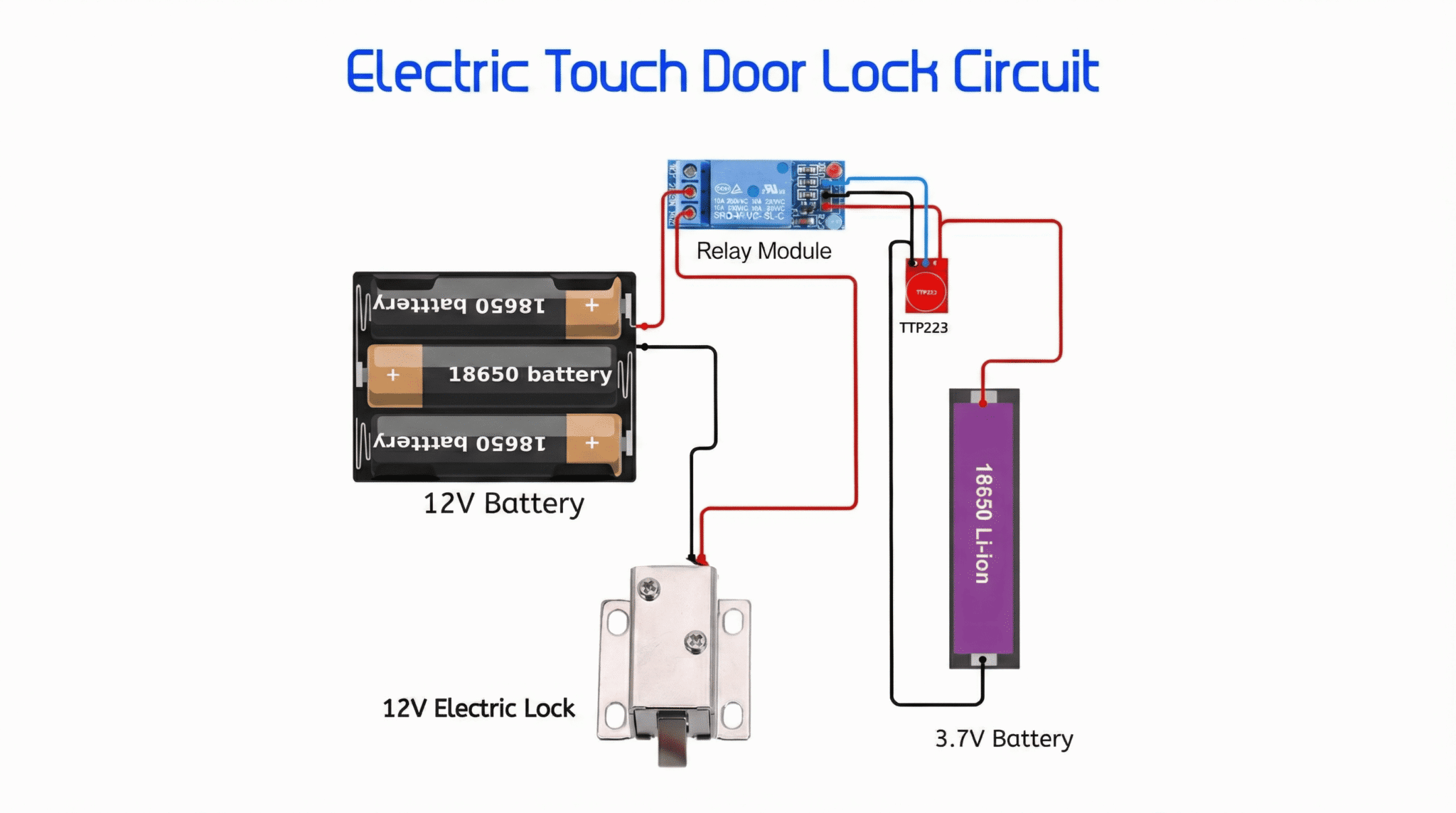 Simple Police LED Light Circuit using NE555 — RG Electrics